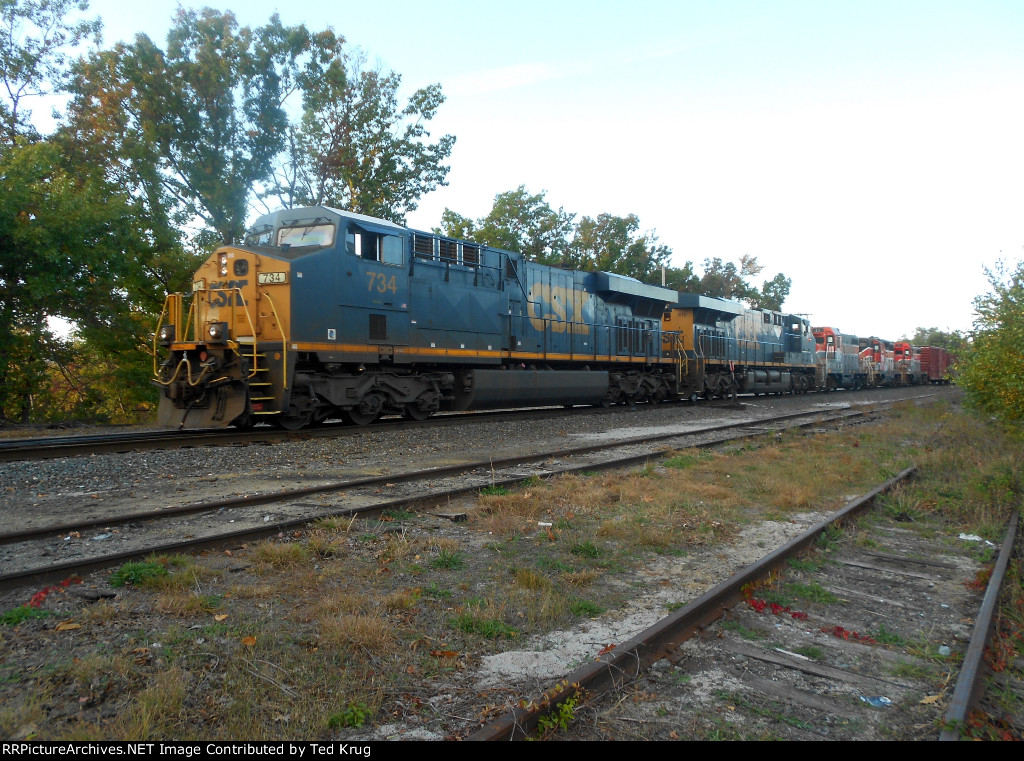 CSX 734, CSX 816, ME 23, ME 79 & ME 21